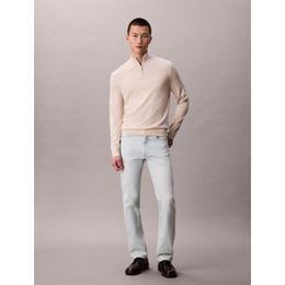 Herren Straight-Jeans "STNDRD STRGHT JEAN", beige, Gr. 36, Calvin Klein Jeans, unifarben, Denim/Jeans, Obermaterial: 100% Baumwolle, Jeans, Mit