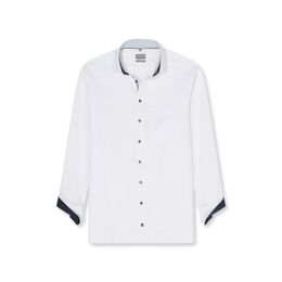 Businesshemd OLYMP "OLYMP Luxor, comfort fit, New Kent", Herren, Gr. 40, Normaler Arm, wei&szlig;, 100% Baumwolle, Hemden
