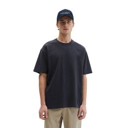 Marc O'Polo MARC O'POLO Herren T-Shirt "aus schwerem Bio-Baumwoll-Jersey"schwarz navy, Basic, Gr. XXXL, unifarben, Obermaterial: 100% Baumwolle, Shirts