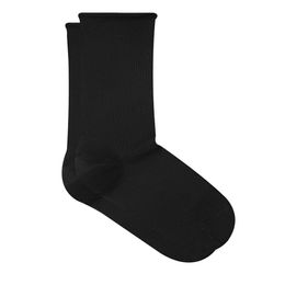 Albero Natur Socken 'Rollrandsocken ohne Gummidruck aus Bio-Baumwolle' Damen Gr&ouml;&szlig;e 39/42 schwarz