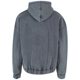 DROPSIZE Herren Outdoorjacke "Dropsize Herren Dropsize Super Heavy Blank Zip Cardigan", grau, Gr. XS, unifarben, 70% Baumwolle, 30% Polyester, Jacken