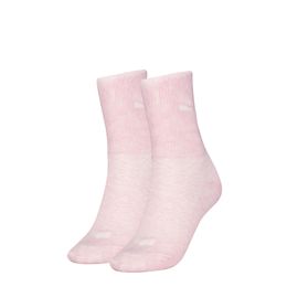 Puma Damen Socken "Puma WOMEN SOCK", Gr. 35, rosa, Baumwollmischung, Socken, mit atmungsaktivem Mesh zur Bel&uuml;ftung, um k&uuml;hl und trocken zu bleiben