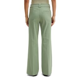 Marc O'Polo MARC O'POLO Damen Stretch-Hose "MARTHE Flared"fresh sage, Gr. 34, Web, Obermaterial: 58% Baumwolle, 32% Modal, 7% Polyester, 3% Elasthan, Hosen,