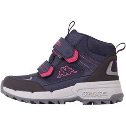 Kappa Jungen Winterboots, Gr. 27, blau, Synthetik, Schuhe, Snowboots, Winterstiefel, Winterschuhe, wasserdicht