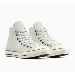 Converse Herren Sneaker "CHUCK TAYLOR ALL STAR", Gr. 43barely grau, egret, schwarz, Leder, Schuhe, aus Leder