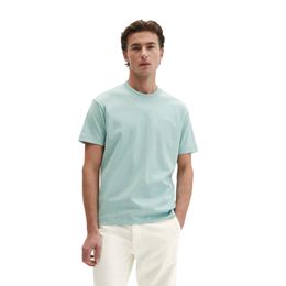 Marc O'Polo MARC O'POLO Herren T-Shirt "aus schwerem Bio-Baumwoll-Jersey"midnight moss, Basic, Gr. XXXL, unifarben, Obermaterial: 100% Baumwolle, Shirts