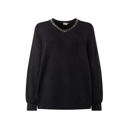 Only Carmakoma Pullover 'ALESSIA' Damen Gr&ouml;&szlig;e 7XL schwarz
