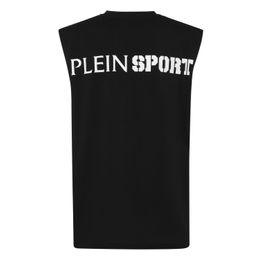 Plein Sport Herren T-Shirt "Scratch", schwarz, Gr. S, Obermaterial: 100% Baumwolle, Shirts