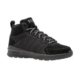 K-Swiss Herren Sneakerboots "VISTA TRAINER MID WNT", Gr. 46schwarz, schwarz, schwarz, Leder, Schuhe, Winterschuhe, Schn&uuml;rboots, Sneaker