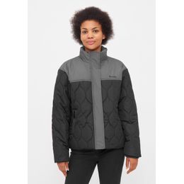 Bench. Damen Steppjacke "JORGIA", schwarz, Gr. 44, unifarben, Web, Obermaterial: 100% Polyester, Jacken