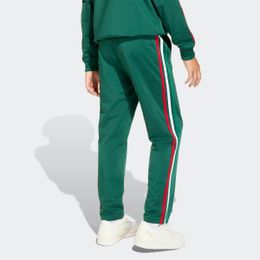 M&auml;dchen Sporthose "FIREBIRD", gr&uuml;n, Gr. 128, adidas originals, Obermaterial: 100% Polyester, Hosen