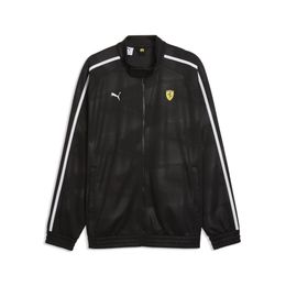Puma Damen Sweatjacke "Scuderia Ferrari T7 Oversized Trainingsjacke Herren"schwarz, Gr. L, Obermaterial: 100% Polyester; Seitentasche &ndash; Oben: 100%