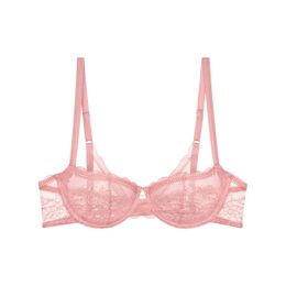 Triumph Damen Balconette-BH "Comfort Allure", Gr. 75strawberry cream, Microtouch, Obermaterial: 66% Polyamid, 24% Polyester, 10% Elasthan, BHs,