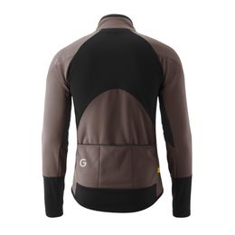 Gonso Herren Fahrradjacke "ROAD JACKET SOFTSHELL 2 M"dunkelbraun, Gr. XL, 80% Polyester, 15% Polyamid, 5% Elasthan, Jacken, Herren Softshell-Jacke,