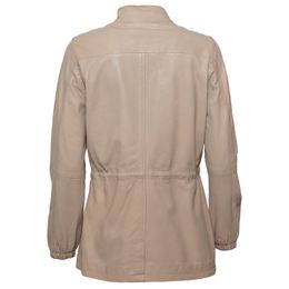 Maze Damen Outdoorjacke "42020133", beige, Gr. S, Obermaterial: 100% Lammleder. Innenfutter: 100% Polyester, Jacken