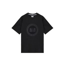 Damen T-Shirt "DENY GRAPHIC TEE Herren"schwarz, Gr. S, Weekend Offender, Jersey, 100% Baumwolle, Shirts, T-Shirt Herren, leichtes Kurzarmshirt,