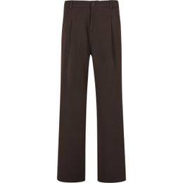 2Y STUDIOS Herren Stoffhose "2Y Studios Tahlo Loose Pants", braun, Gr. 31, unifarben, 65% Polyester, 32% Baumwolle, 3% Elasthan, Hosen