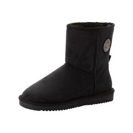 O`Neill O'NEILL Damen Schlupfboots "BESIANA WOMEN HIGH", Gr. 37, schwarz, Synthetik, Schuhe, gef&uuml;tterte Winterboots, Snowboots, Winterschuhe