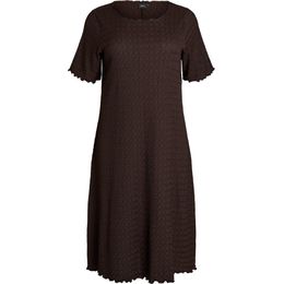 ZIZZI Kleid 'Vtalia' Damen Gr&ouml;&szlig;e 42/44 schoko Winterkleid