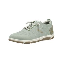 Mustang Shoes Damen Sneaker "Mustang Shoes Sneaker Textil", Gr. 37, gr&uuml;n, Textil, Schuhe
