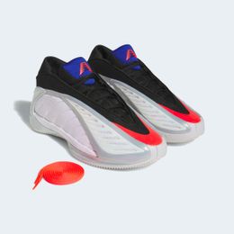 Herren Basketballschuh "ANTHONY EDWARDS 2", adidas Performance, Gr. 42, rot, Synthetik, Textil, Schuhe