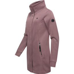 Ragwear Damen Sweatjacke "Letrice Bonded", lila, Gr. S, Sweatware, Obermaterial: 100% Polyester. Innenfutter: 100% Polyester, Sweatjacken, Elegante