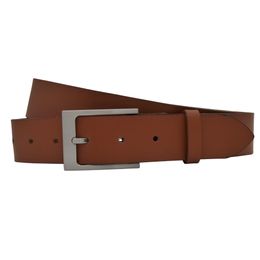 AnnaMatoni Damen Lederg&uuml;rtel "AnnaMatoni Damen Basic Lederg&uuml;rtel 3,5cm echt Leder Damen Basic", braun, Gr. 130, 100% Leder, G&uuml;rtel