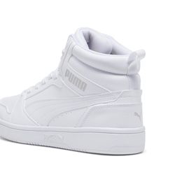 Puma Herren Sneaker "Rebound Sneakers Erwachsene", Gr. 38, wei&szlig;, Obermaterial: Synthetik, Textil. Futter: Textil. Innensohle: Keine Angabe, Textil.