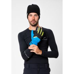 Reusch Damen Skihandschuhe "Baldo R-TEX XT", blau, Gr. 9,5, mehrfarbig, 80% Polyester, 19% Lederimitat, 1% Elasthan, Handschuhe, warm und wasserdicht
