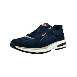 Bugatti Herren Sneaker "Bugatti Sneaker Leder", Gr. 44, blau, Leder, Schuhe
