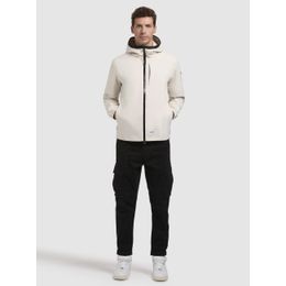 Khujo Herren Anorak "HAMZA", wei&szlig;, Gr. S, unifarben, Web, 100% Polyester, Jacken
