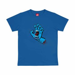 Santa Cruz M&auml;dchen T-Shirt, blau, Gr. 122, Obermaterial: 100% Baumwolle, Shirts, aus Baumwolle, leichtes Material, f&uuml;r den Alltag