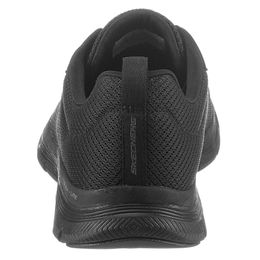 Skechers Damen Sneaker "FLEX APPEAL 4.0 BRILLINAT VIEW", Gr. 39, schwarz, Lederimitat, Textil, Schuhe, Freizeitschuh, Halbschuh, Schn&uuml;rschuh mit Air