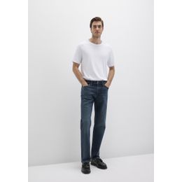 Mavi Herren Straight-Jeans "MARCUS"authentic shaded ultra move, Gr. 32, 98% Baumwolle, 2% Elasthan, Jeans, Slim Straight Jeans