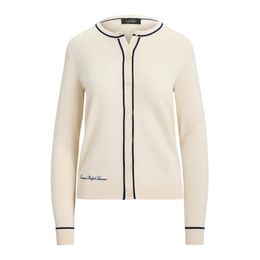 Lauren by Ralph Lauren Lauren Ralph Lauren Strickjacke Damen Gr&ouml;&szlig;e M creme / dunkelblau
