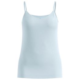 Odlo Merino 160 BL Top v-Neck Singlet Bekleidung Damen blau S