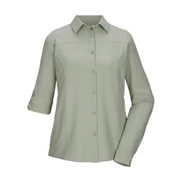 Funktionshemd Killtec "KOS 61 WMN WVN SHRT", Damen, Gr. 36, Normalgr&ouml;&szlig;en, graugr&uuml;n, Obermaterial: 100% Polyester.Futter: 100% Polyester, Hemden, Schnelltrocknende, krempelbare Damen Funktionsbluse