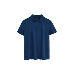 Polo Club Poloshirt 'Rigby Go' Herren Gr&ouml;&szlig;e S indigo / wei&szlig;