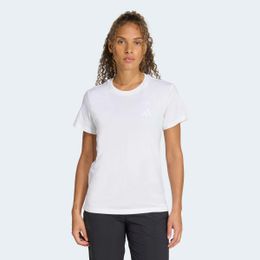 adidas terrex Damen Funktionsshirt "MOUNTAIN GRAFIK"wei&szlig;, Gr. M, Obermaterial: 100% Baumwolle, Shirts