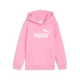 Puma Jungen Kapuzensweatshirt "ESS NO. 1 LOGO HOODIE FL PS"pink shimmer, Gr. 116, bedruckt, Fleece, Obermaterial: 66% Baumwolle, 34% Polyester,