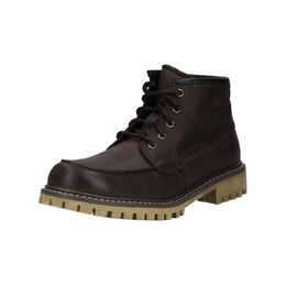 Bugatti Herren Schn&uuml;rstiefelette "Bugatti Stiefelette Leder", Gr. 41, braun, Leder, Schuhe