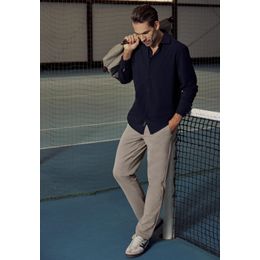 Street One MEN Herren Stoffhosewarm sand, Gr. 38, unifarben, Stoff, 74% Polyester, 21% Viskose, 5% Elasthan, Hosen, Middle Waist