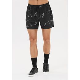 Virtus Herren Shorts "Lavis", schwarz, Gr. XXL, bedruckt, 95% Polyester, 5% Elasthan, Hosen, mit 4-Wege Stretch f&uuml;r viel Bewegungsfreiheit