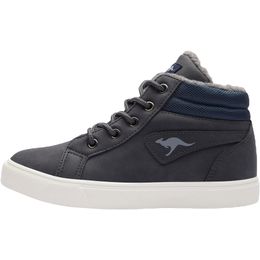 Kangaroos M&auml;dchen Sneaker "KaVu I", Gr. 33, blau, Synthetik, Schuhe, gef&uuml;ttert
