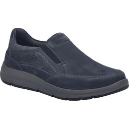 Josef Seibel Herren Slipper "Giuseppe 09, indigo", Gr. 47, blau, Obermaterial: 100% Rindsleder Leather cow., Schuhe