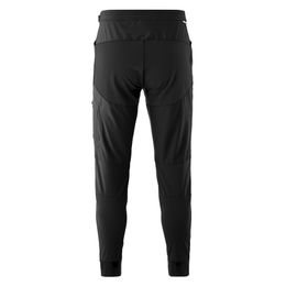 Gonso Herren Fahrradhose "TRAIL PANTS M", schwarz, Gr. S, 85% Polyester, 10% Elasthan, 5% Polyamid, Hosen, Herren MTB-Hose ohne Sitzpolster, lange