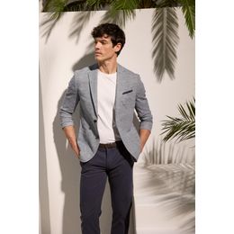 Bruno Banani Herren Chinohose, blau, Gr. 31, unifarben, Web, Obermaterial: 98% Baumwolle, 2% Elasthan, Hosen