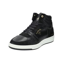 Pantofola d'Oro PANTOFOLA D ́ORO Herren Sneaker "Pantofola d'Oro Sneaker Leder/Textil", Gr. 43, schwarz, Leder, Textil, Schuhe