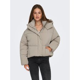 Only Damen Steppjacke "ONLDIXIE LIFE PUFFER JACKET CC OTW"string detail:lining dtm, Gr. L, unifarben, Web, Obermaterial: 100% Polyester, Jacken