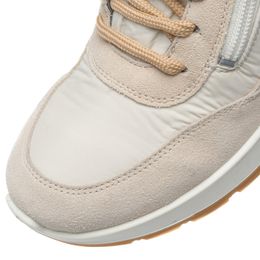 Ara Damen Sneakerboots "NEW YORK", Gr. 5,5, beige, Textil, Veloursleder, Schuhe, Winterboots, Snowboots mit Gore-Tex, H-Weite